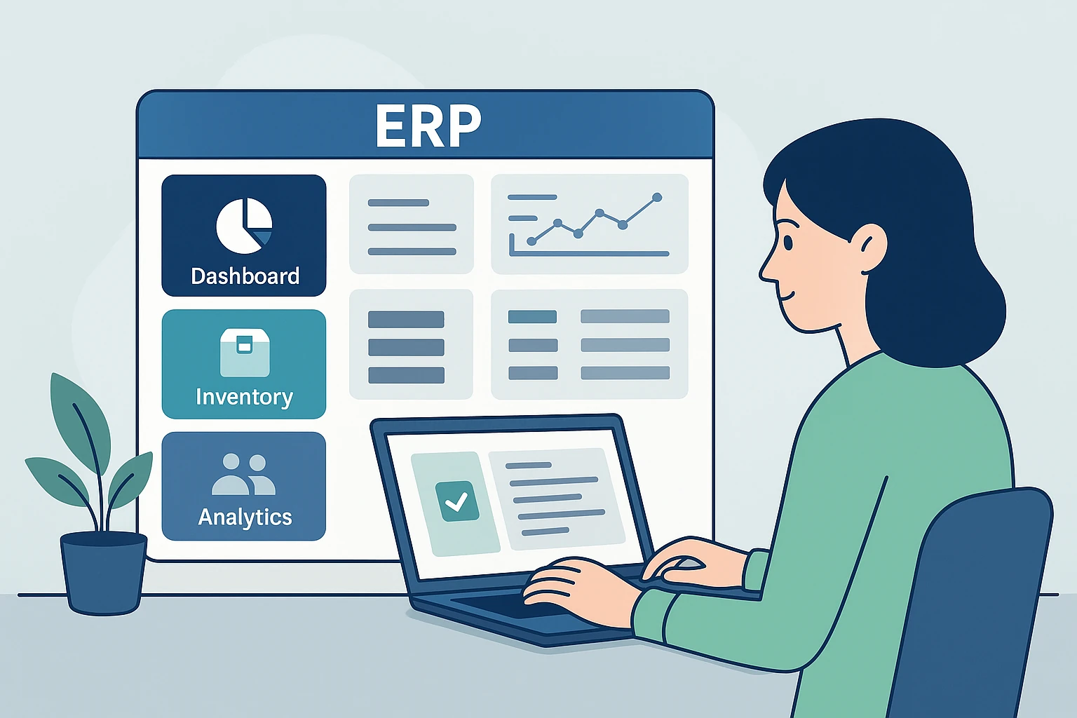 ERP más fácil de usar para pequeñas empresas en México